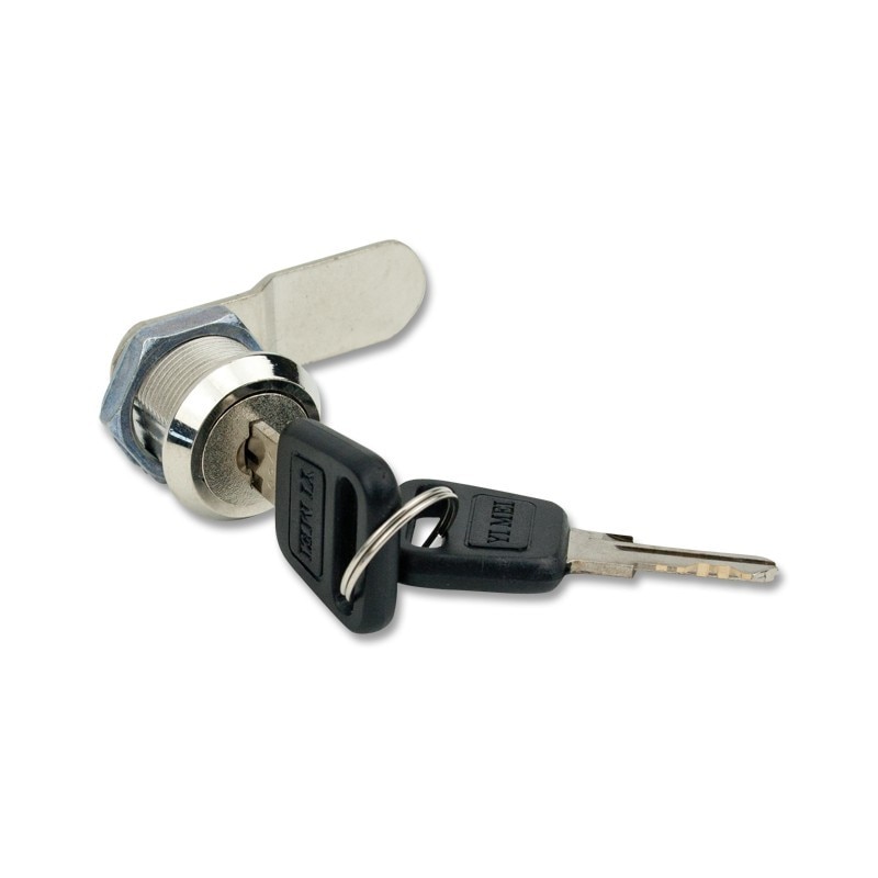 Set 12 broaste cu cilindru si 2 chei pentru mobilier, tip A, 20 mm ...