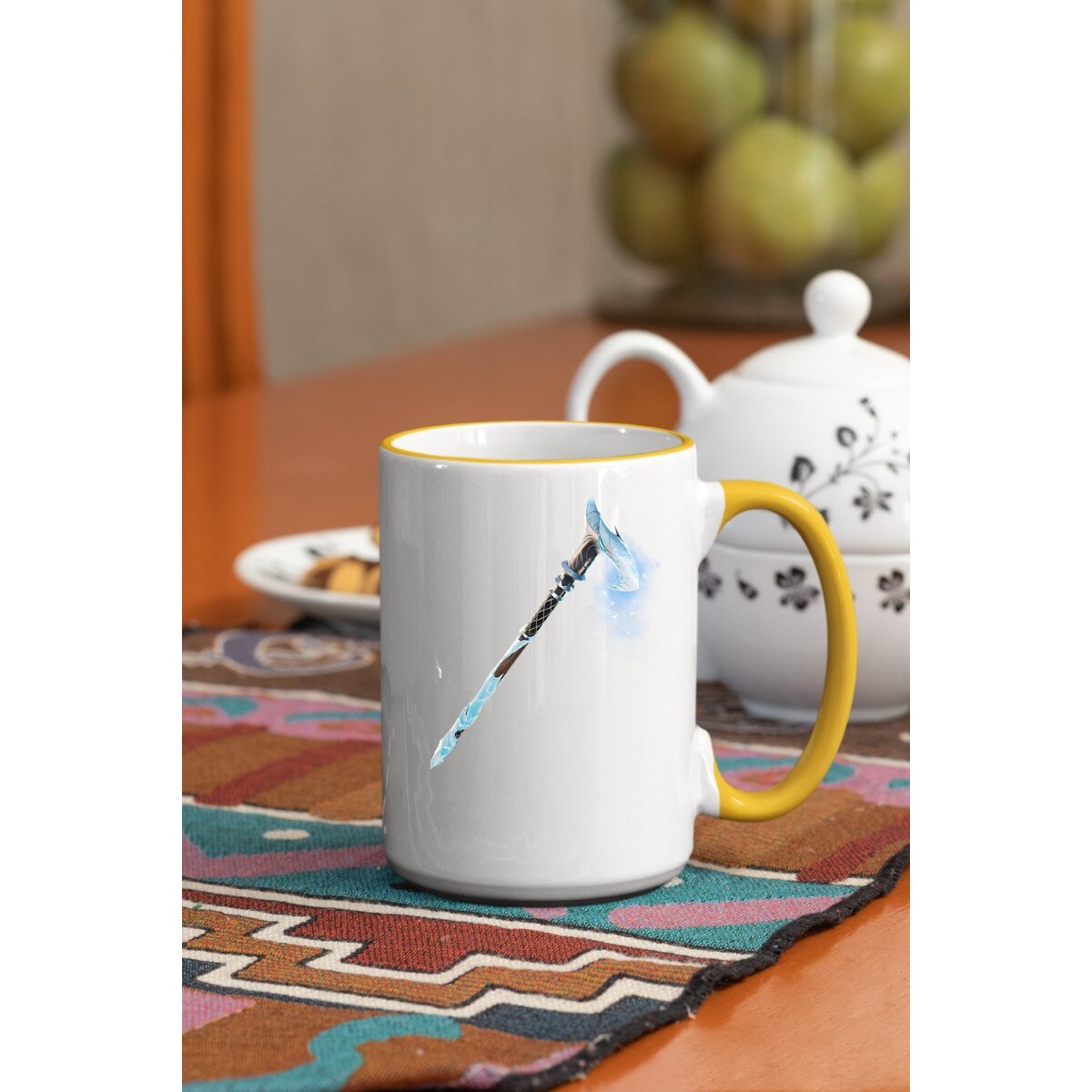 Cana personalizata cu imprimeu Fortnite - Frostbite Cane Pickaxe ...