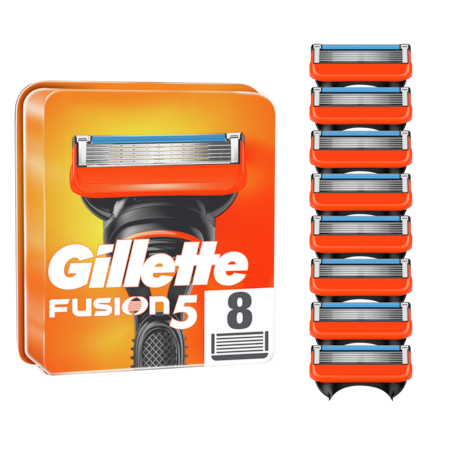 Rezerve aparat de ras Gillette Fusion Manual, 8 buc - eMAG.ro
