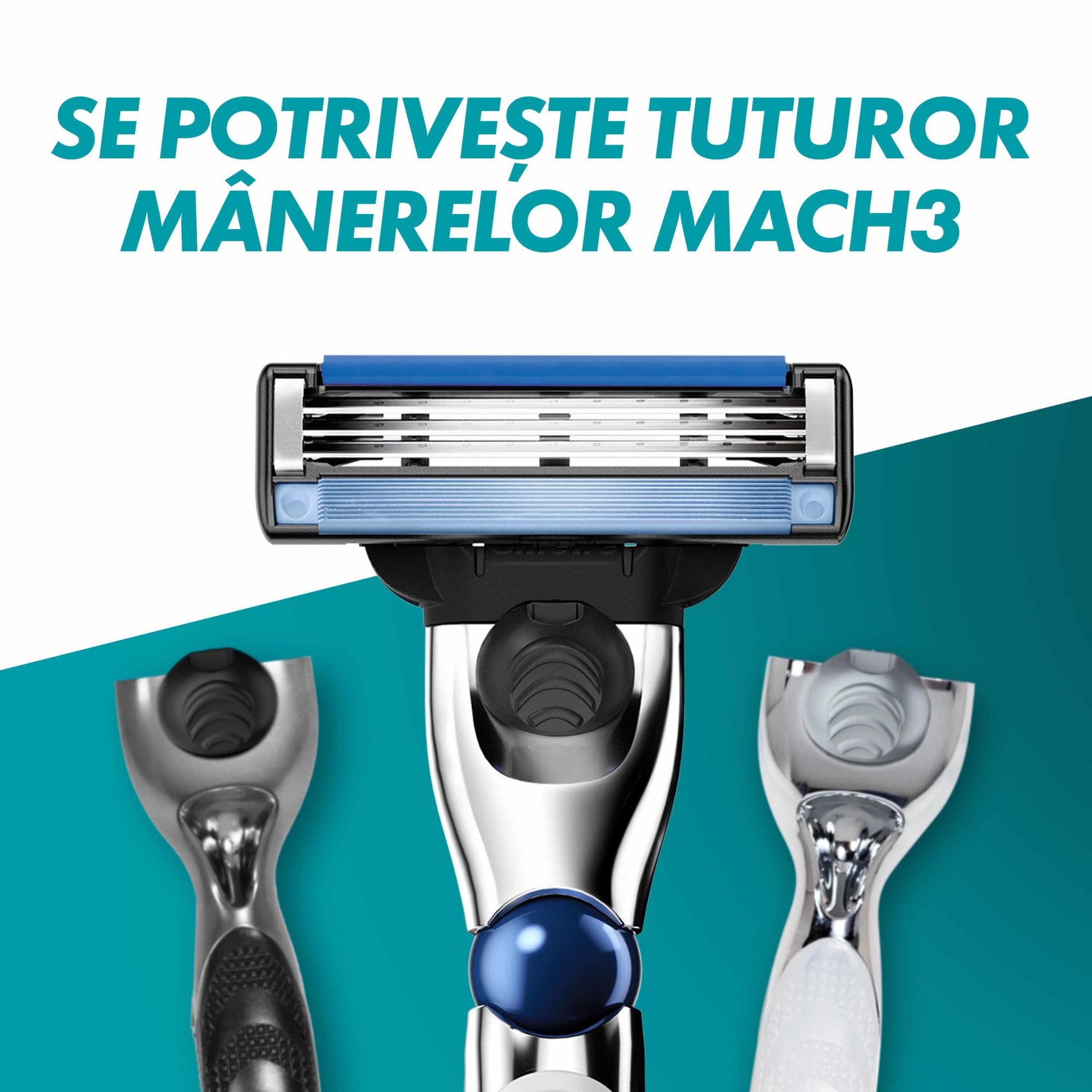 Резерви Gillette Mach 3 Turbo, 5 броя - eMAG.bg