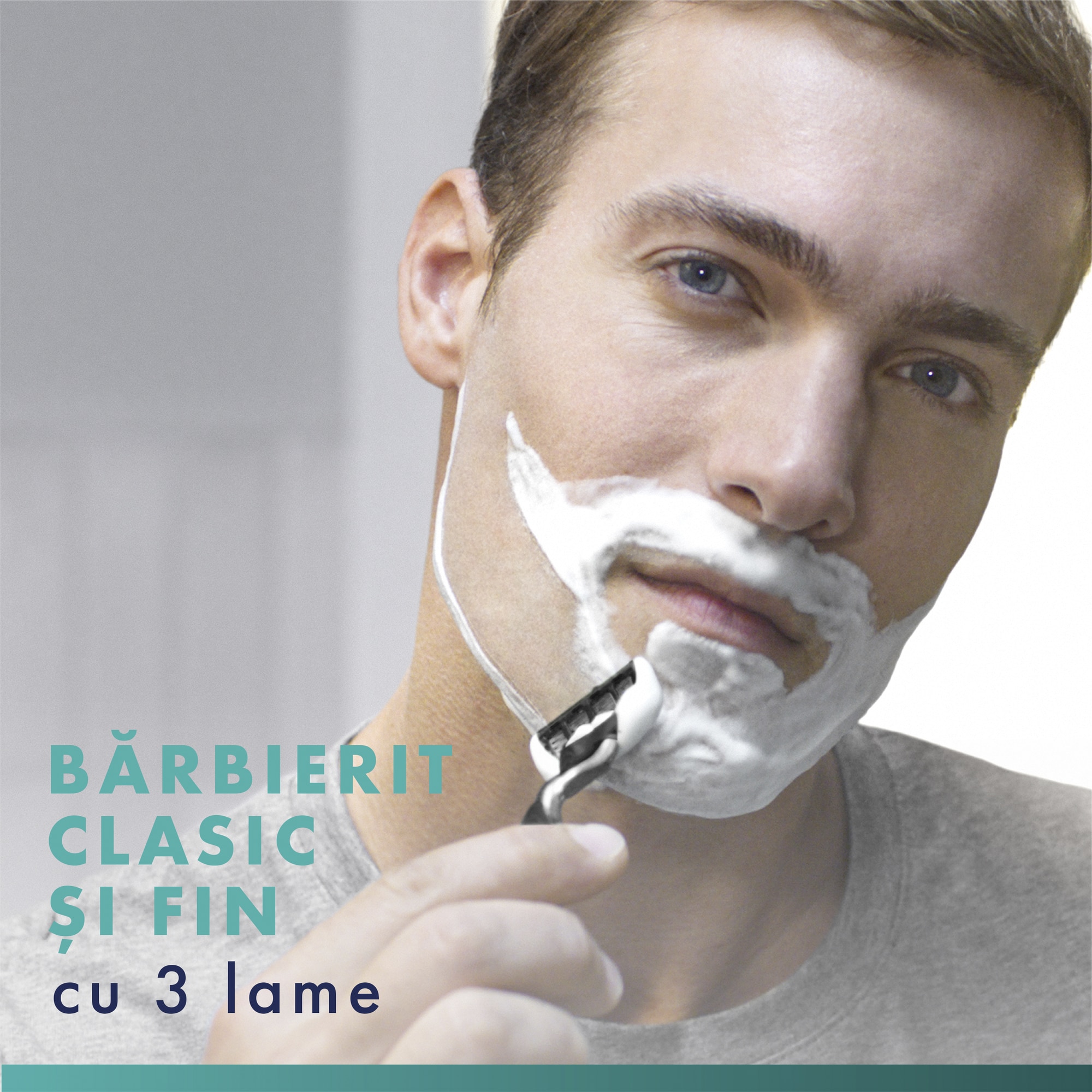 Aparat de ras pentru barbati Gillette Mach3, 1 Aparat de ras Gillette ...