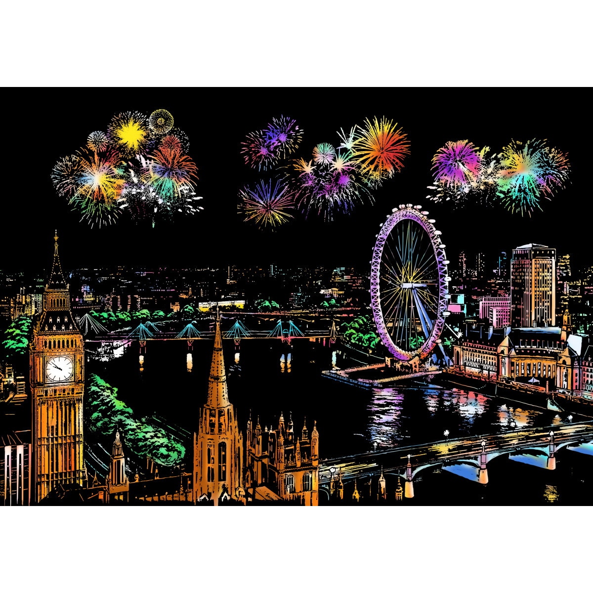 Mega set 16 planse de razuit, format A4, terapie prin arta - eMAG.ro