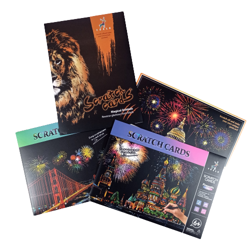 Mega set 16 planse de razuit, format A4, terapie prin arta - eMAG.ro