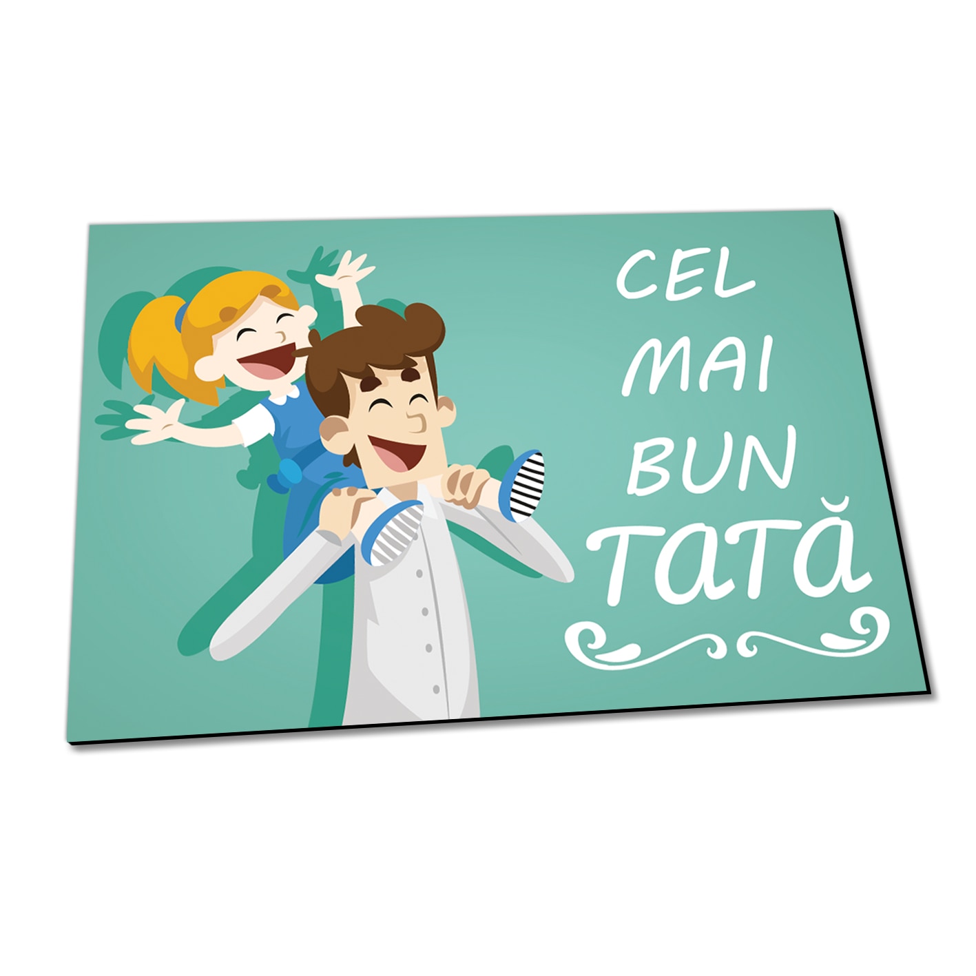 Magnet frigider Cel mai bun tata - eMAG.ro