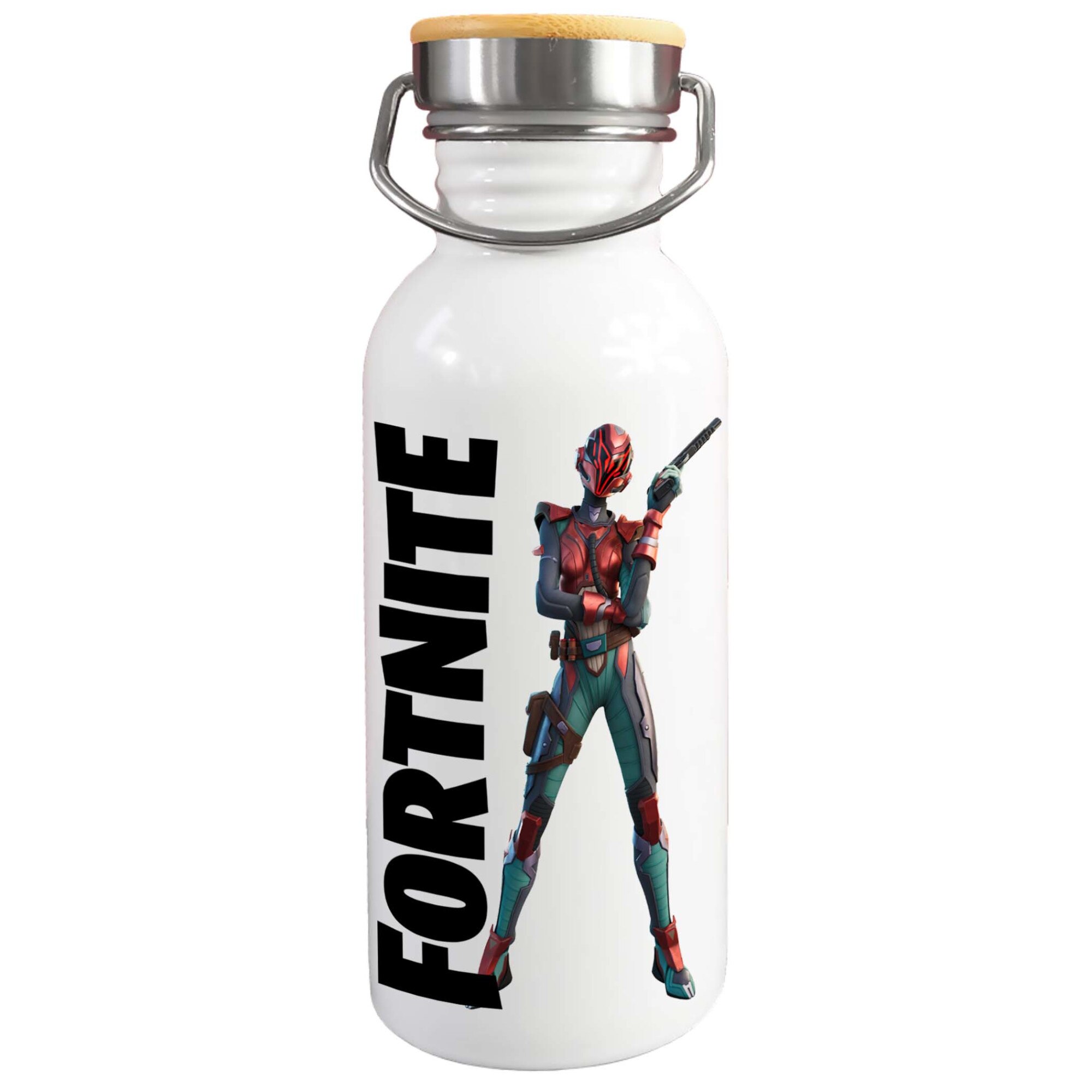 Стоманена бутилка за вода с принт Fortnite The Imagined, Tralala, 650 ...