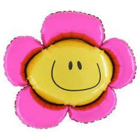 Balon folie mini figurina floare 30 cm - eMAG.ro