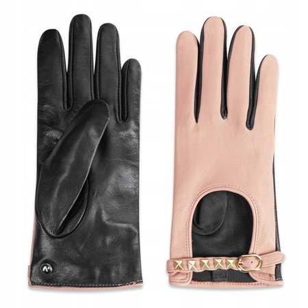 Manusi auto pentru femei, Napo Gloves, Piele naturala, Touchscreen, 20 ...