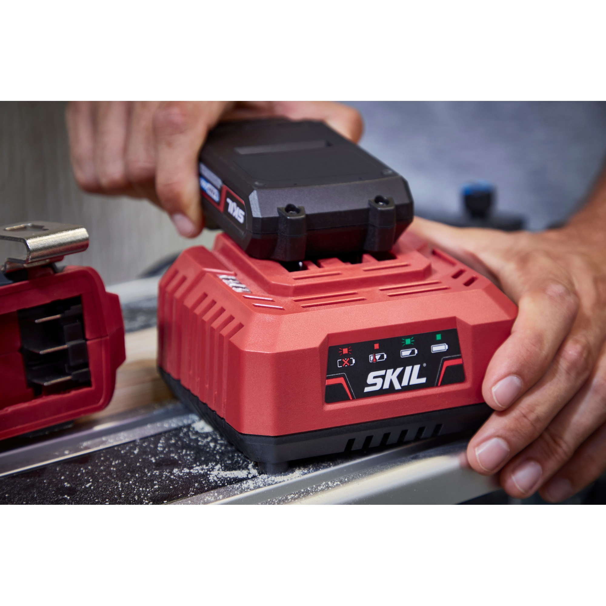 SKIL Акумулаторна батерия „20V Max“ 4.0 Ah „KEEPCOOLTM“, Литиево-йонна ...