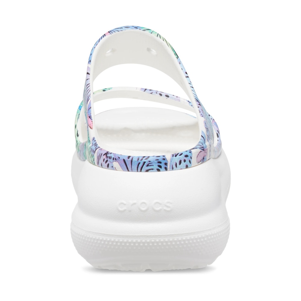 Saboti Papuci De Dama Platforma, Crocs, Classic Crush Butterfly, Alb - eMAG.ro