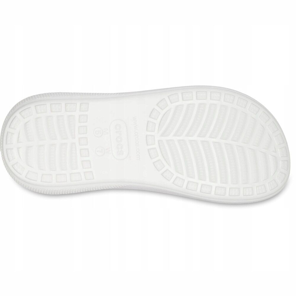 Saboti Papuci De Dama Platforma, Crocs, Classic Crush Butterfly, Alb, 41-42 EU - eMAG.ro