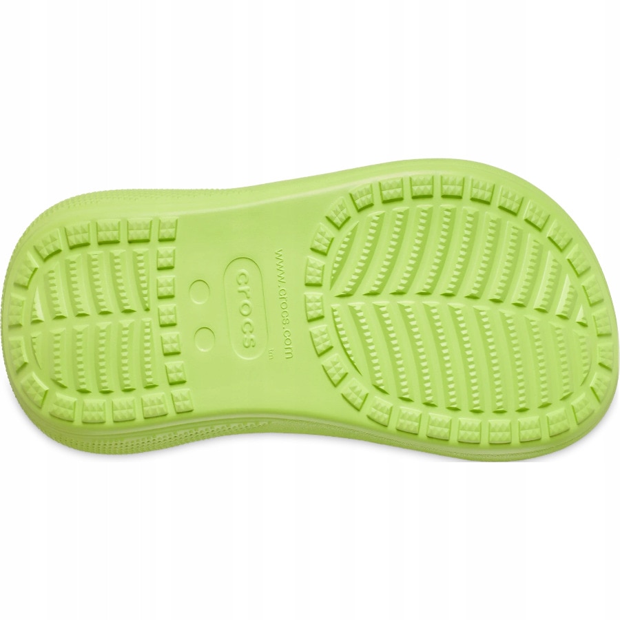 Saboti De Dama Platforma, Crocs, Classic Crush Sandal, Verde1 - eMAG.ro