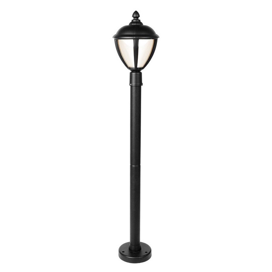 Felinar de exterior, Lutec, Metal, Lumina LED, Negru - eMAG.ro