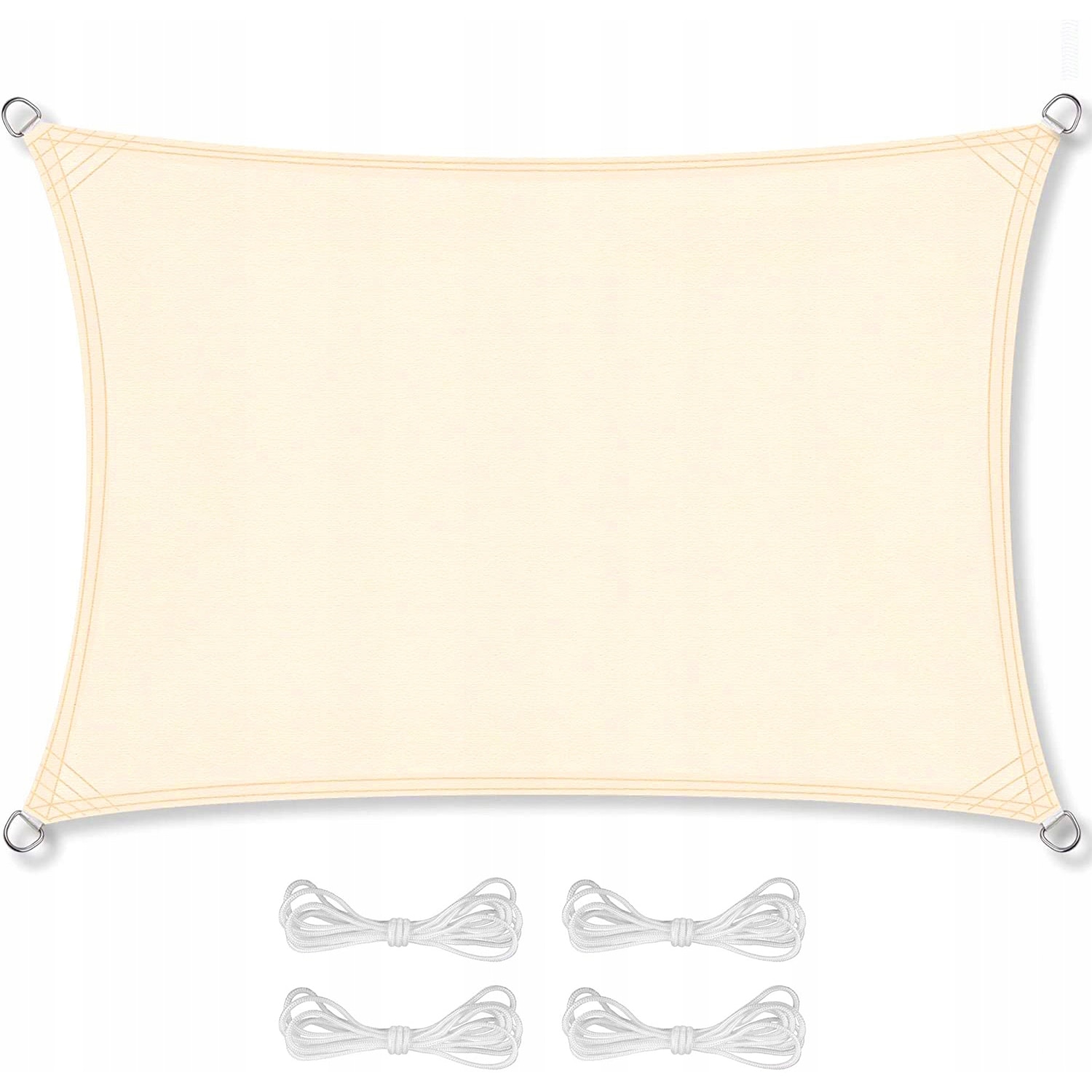 Panza parasolar pentru balcon/gradina/terasa, Zolta, Tesatura, 3x2m ...