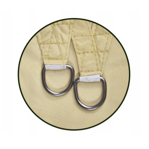 Panza parasolar pentru balcon/gradina/terasa, Zolta, Tesatura, 3x2m ...