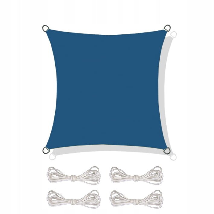 Panza parasolar pentru balcon/gradina/terasa, Zolta, Tesatura, 4x4m ...