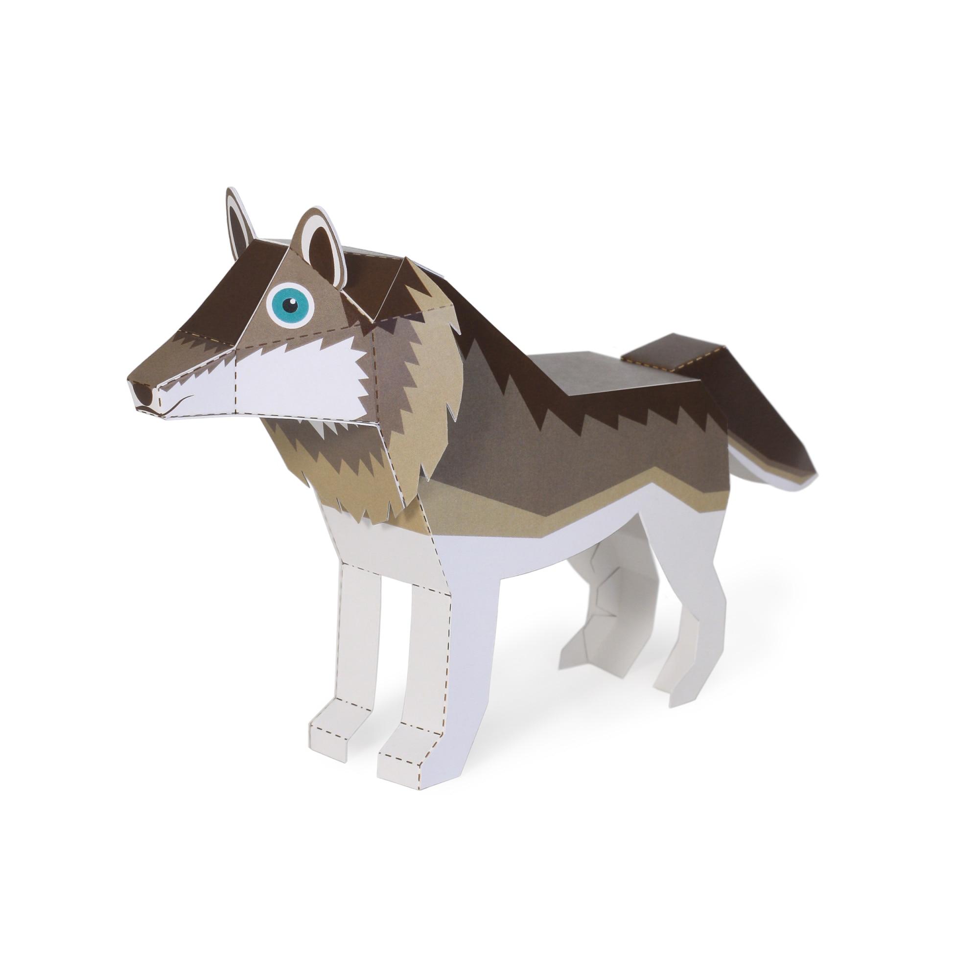 Kit craft de construit 4 animale din padure de jucarie PUKACA din ...