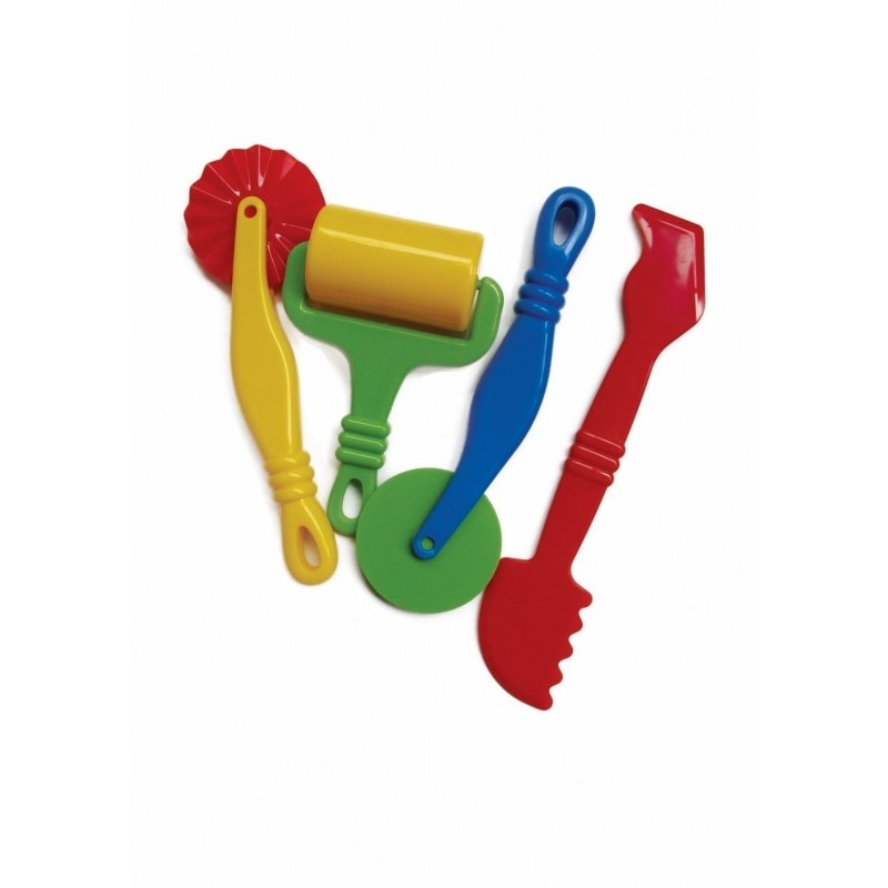 Set 4 unelte modelaj Colorarte, plastic, rotativ - eMAG.ro