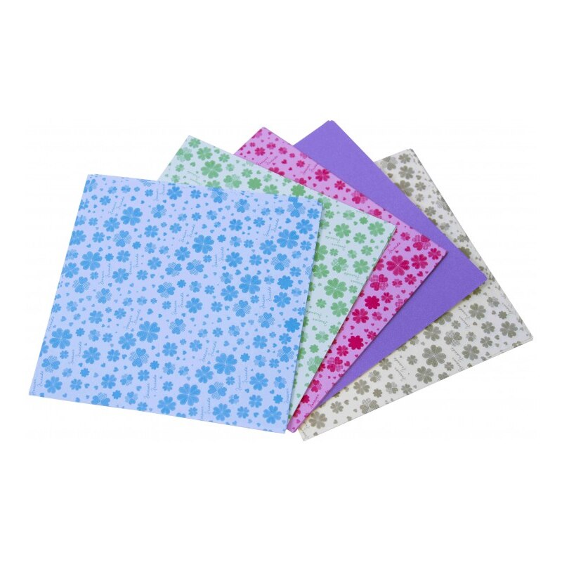 Set 80 hartie origami Colorarte, 15x15mm, 4 culori - eMAG.ro