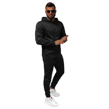 Compleu sport barbati negru OZONEE O/3A162 XXL - eMAG.ro