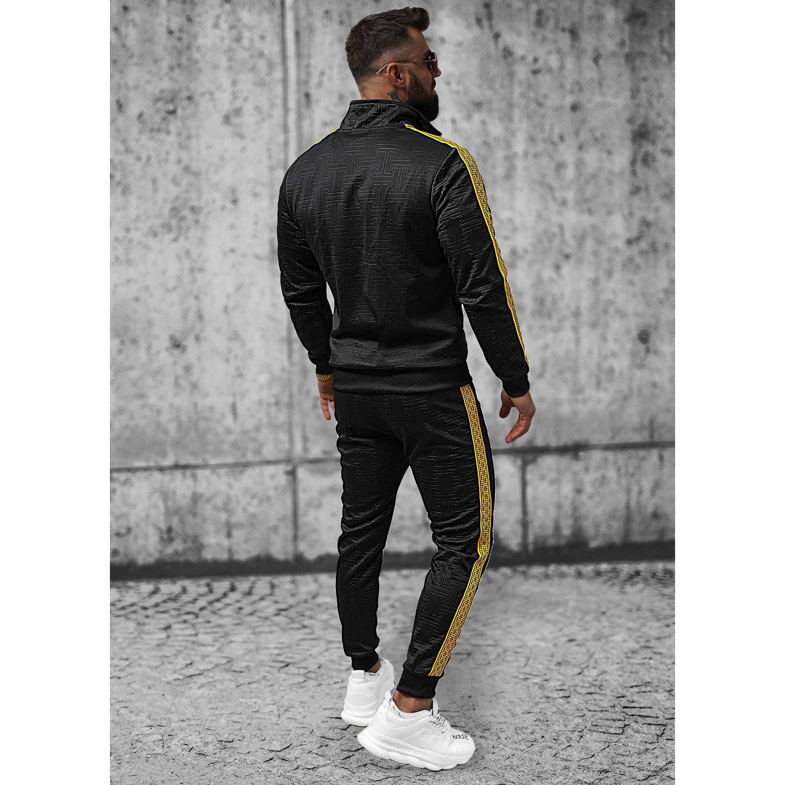 Compleu sport barbati negru OZONEE O/3A163 M - eMAG.ro