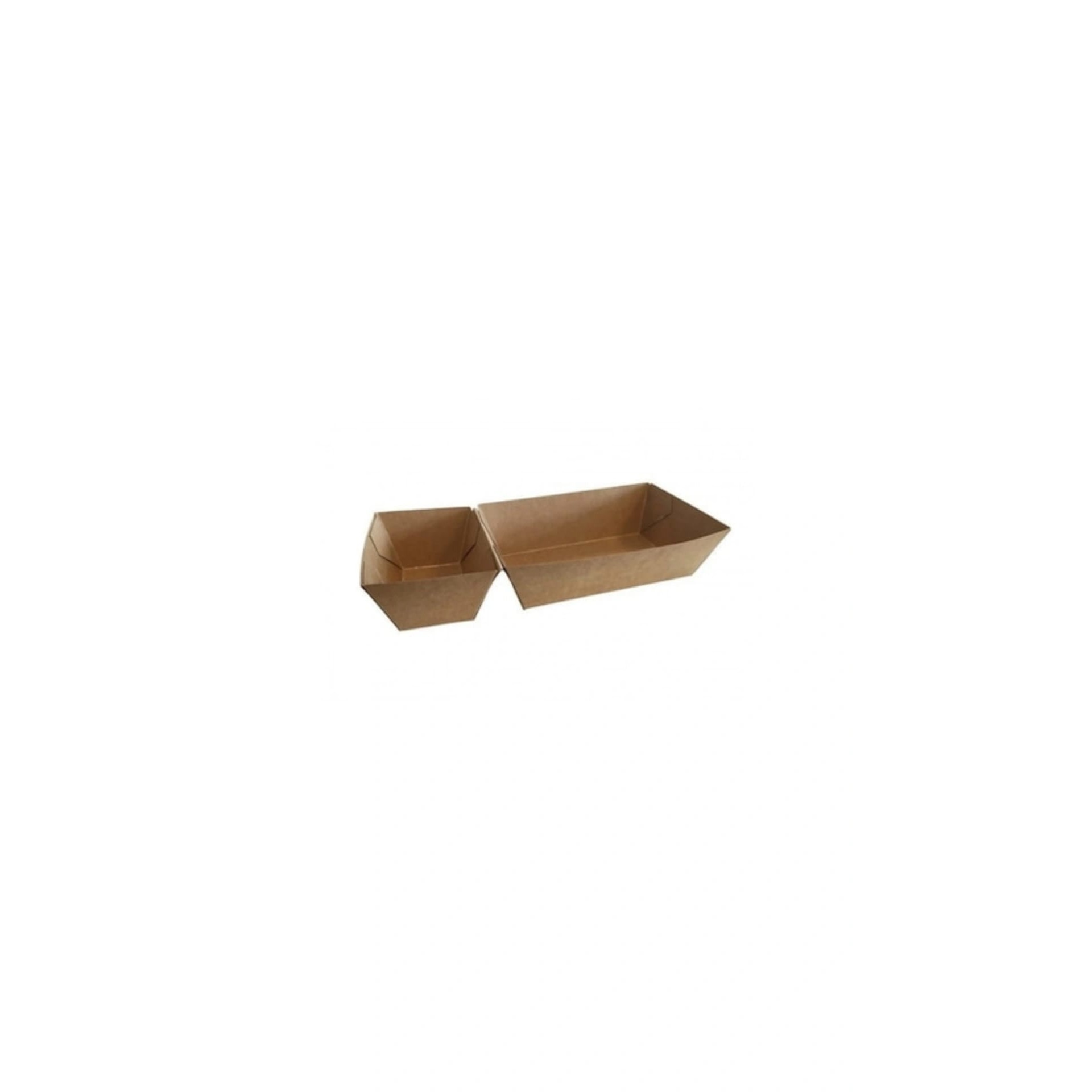 Set tavite din carton cu 2 compartimente, 125 buc, capacitate 520 cc ...