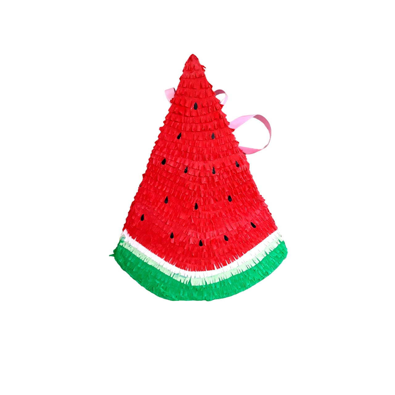 Pinata model Felie Pepene, 45 cm, rosu/verde - eMAG.ro
