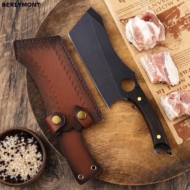 Cutit satar pentru dezosat, forjat manual, Full Tang, antiaderent ...