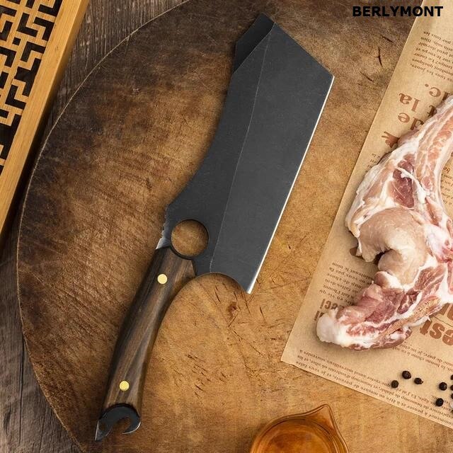 Cutit satar pentru dezosat, forjat manual, Full Tang, antiaderent ...