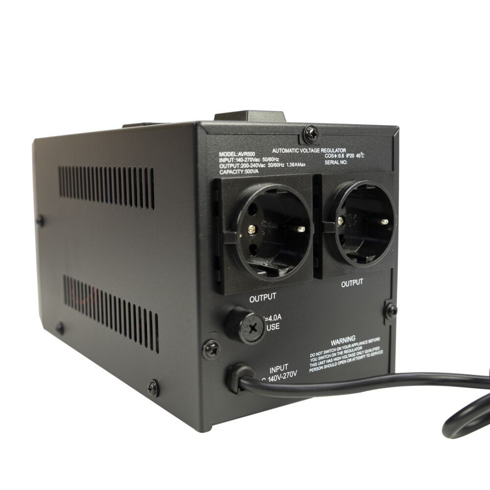 Стабилизатор на напрежение с реле Pni M500va 300w 500va Защита от