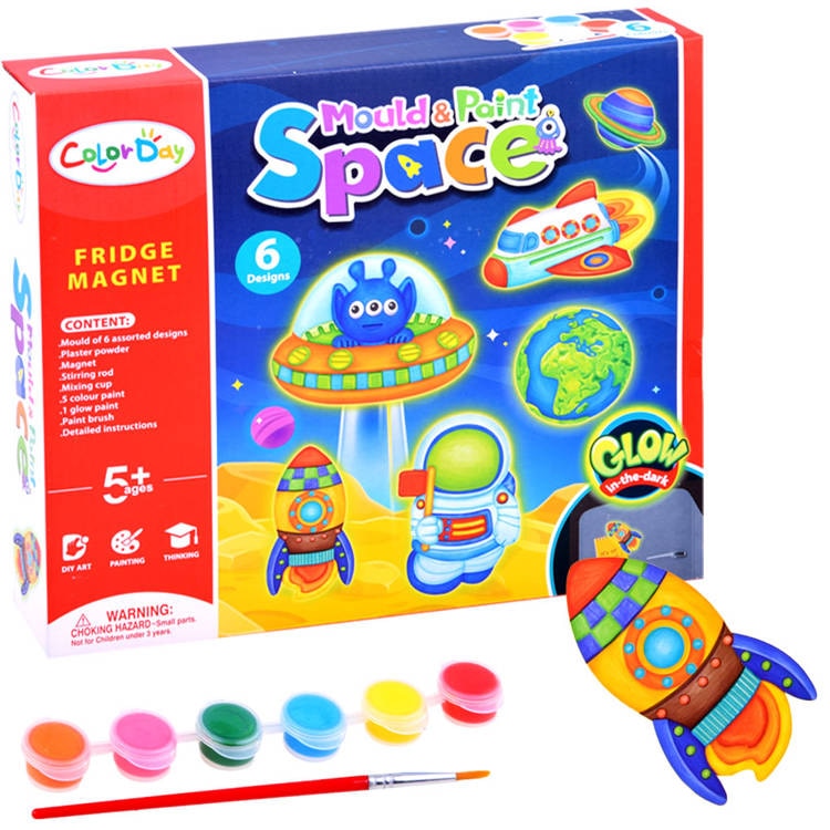 Set creativ de magneti DIY, Multicolor - eMAG.ro