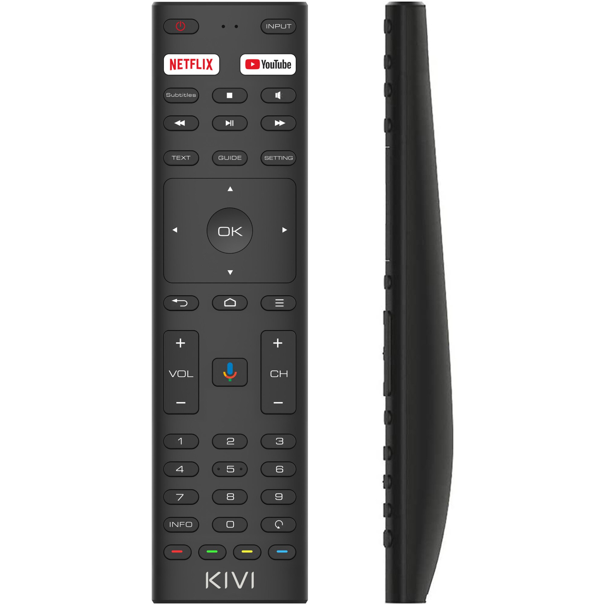 Телевизор KIVI LED 50U740NB, 50" (127 см), Smart Android TV, 4K Ultra ...