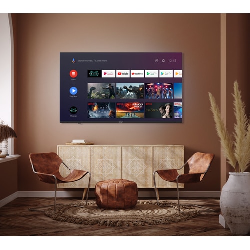 Телевизор KIVI LED 55U740NB, 55" (140 см), Smart Android TV, 4K Ultra ...