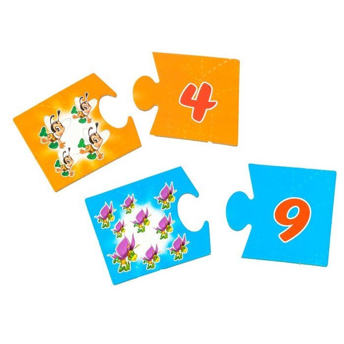 Joc educativ Puzzle cu numere - eMAG.ro