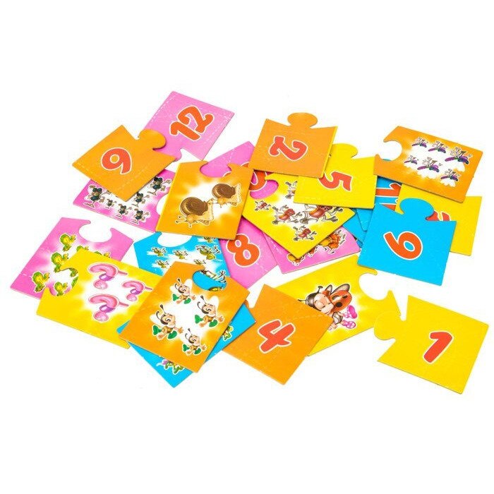 Joc educativ Puzzle cu numere - eMAG.ro