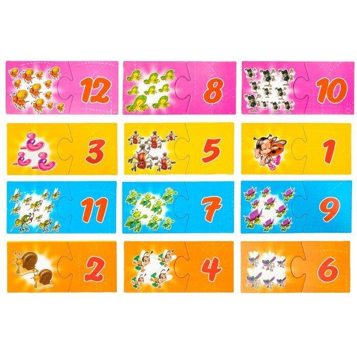 Joc educativ Puzzle cu numere - eMAG.ro