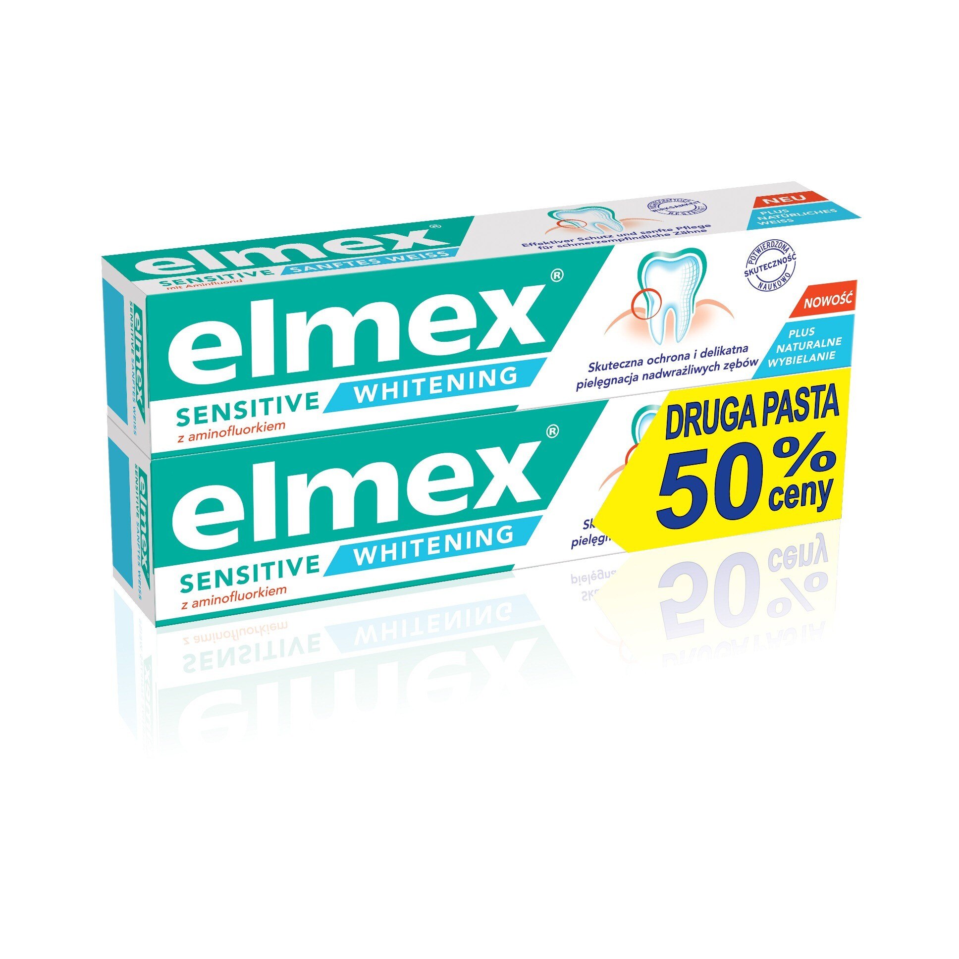 Комплект 2 пасти за зъби ELMEX-MERIDOL 75 мл - eMAG.bg