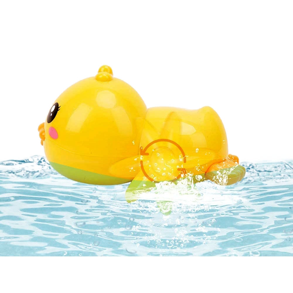 Ratusca de baie, Plastic, 10 x 9 x 6.5 cm, Galben - eMAG.ro