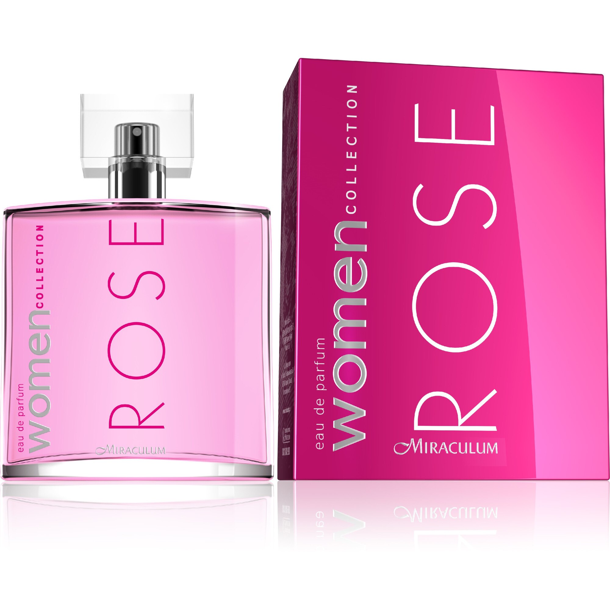 Parfum dama, Miraculum, Apa de parfum, 100ml, Roz - eMAG.ro