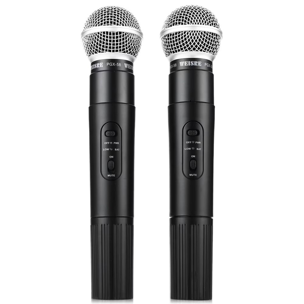 Sistem Profesional de microfoane fara fir, Wireless, UHF/VHF, Portabil ...