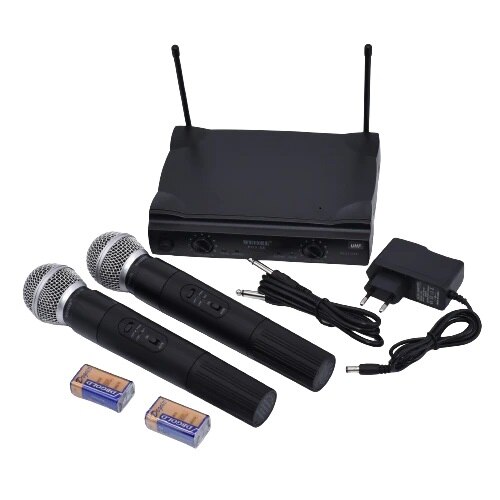 Sistem Profesional de microfoane fara fir, Wireless, UHF/VHF, Portabil ...