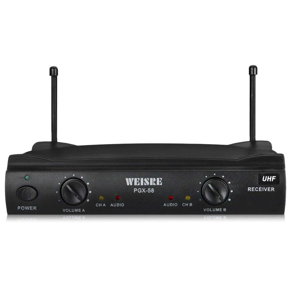 Sistem Profesional de microfoane fara fir, Wireless, UHF/VHF, Portabil ...