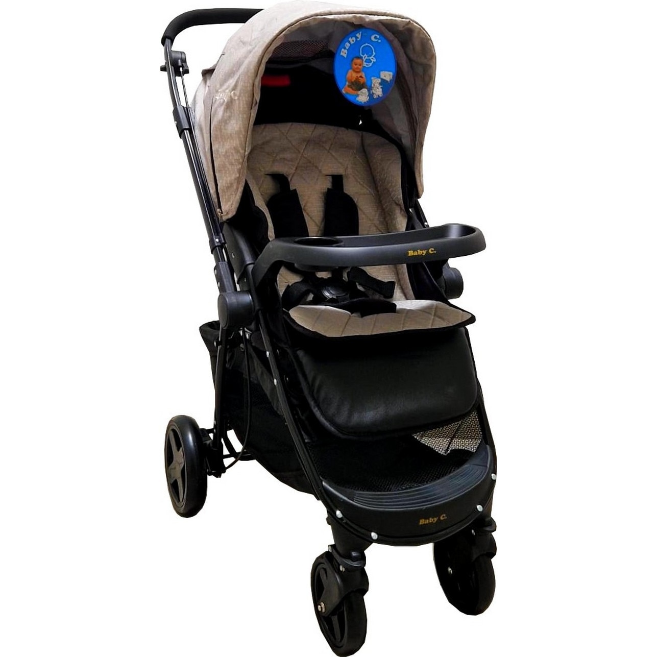 Carucior nou nascuti 2 in 1 BABY CARE™ PRO SK10, Maner reversibil ...