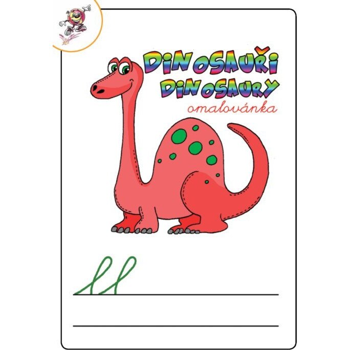 Planse de colorat PUZZLE, 8 x Imagini Dinozauri, Multicolor - eMAG.ro