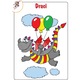 Planse de colorat PUZZLE, 8 x Imagini Dragoni, Multicolor - eMAG.ro