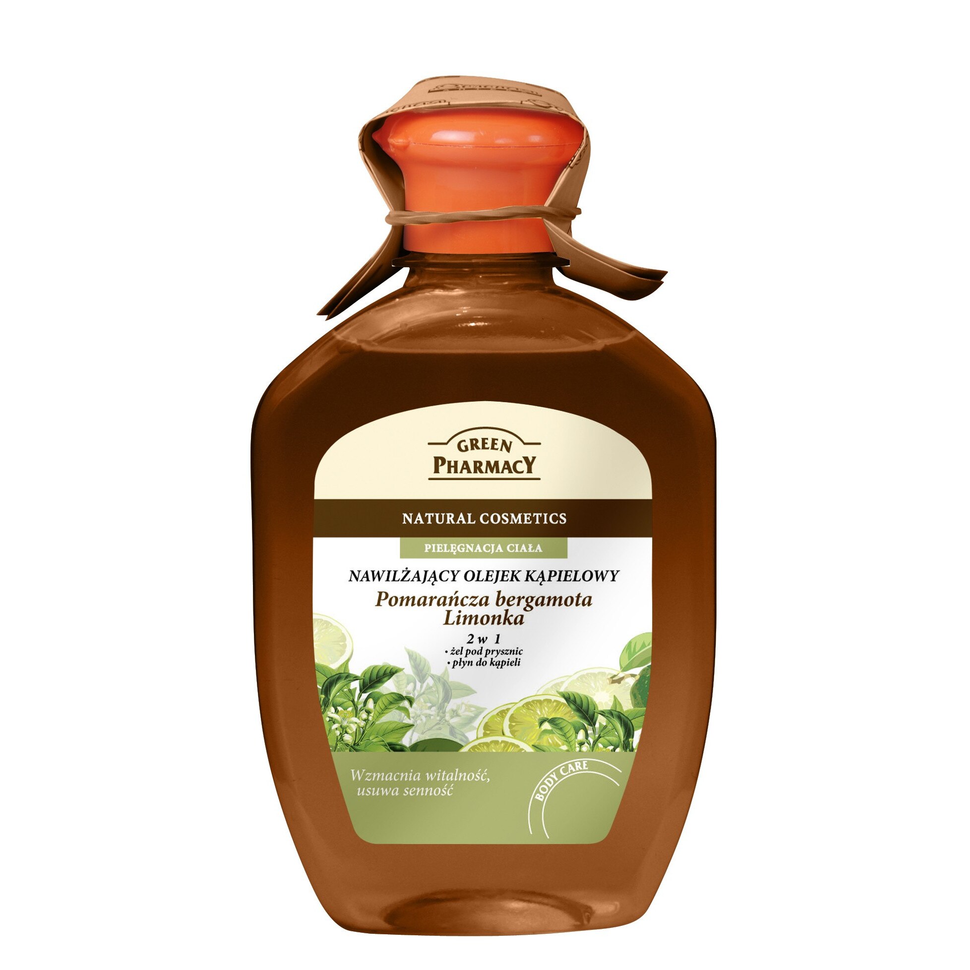 Gel de dus cu ulei 2in1, Green Pharmacy, Portocala/Bergamot, 250ml ...