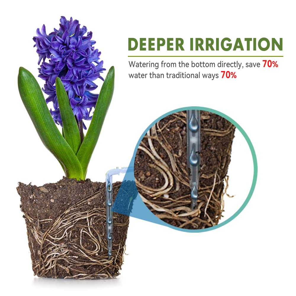 Set Aparat de irigat, udat automat flori si plante prin picurare ...