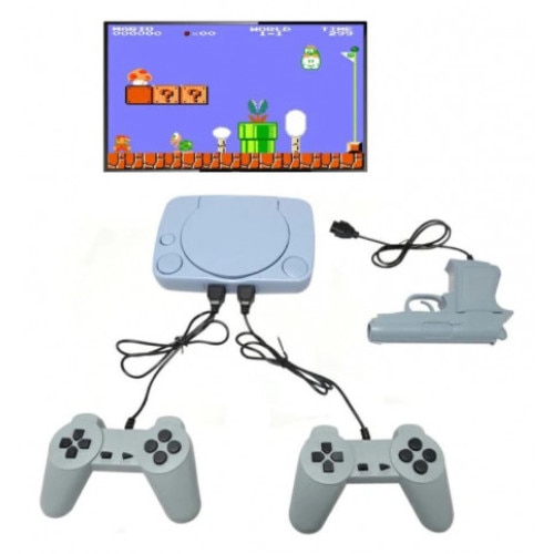 Consola de Jocuri Video Retro, SUPER-8BIT-GAME, cu 2 Joystick-uri 1 ...