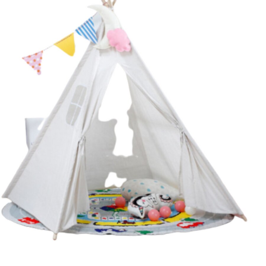 Палатка детска, 150/150/120 см, многоцветна - eMAG.bg