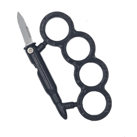 Pumnal Box, Autoaparare, Cutit, Glont, Patru Degete, Negru, Dalimag ...