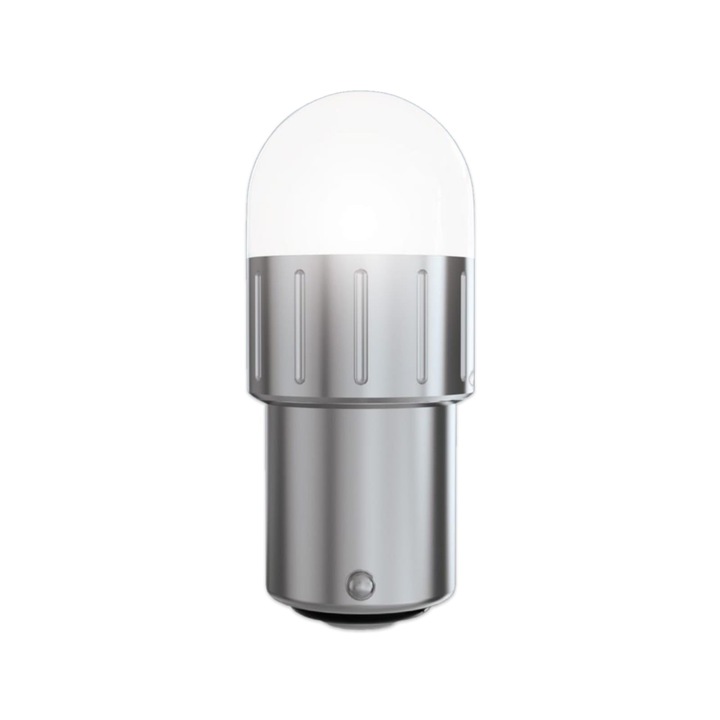 Set 2 becuri Lucas LED BAY15d 12V 2.4W 6500K P21/5W - eMAG.ro